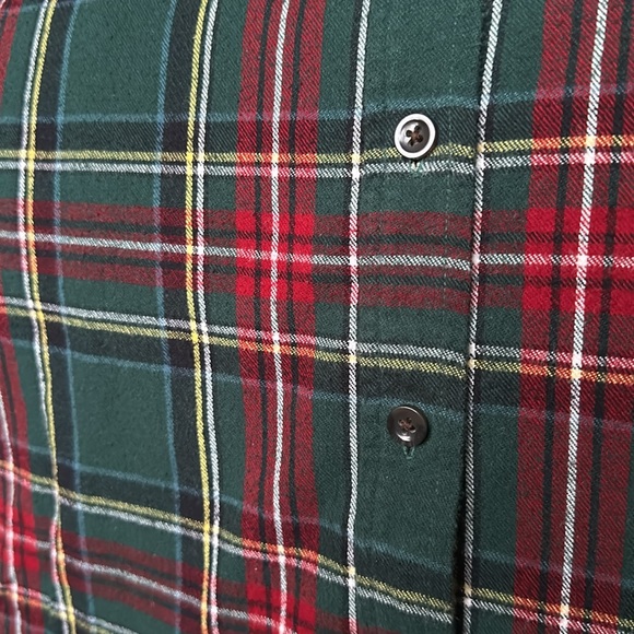L.L. Bean | Tops | Ll Bean Princess Mary Scottish Plaid Flannel Shirt ...